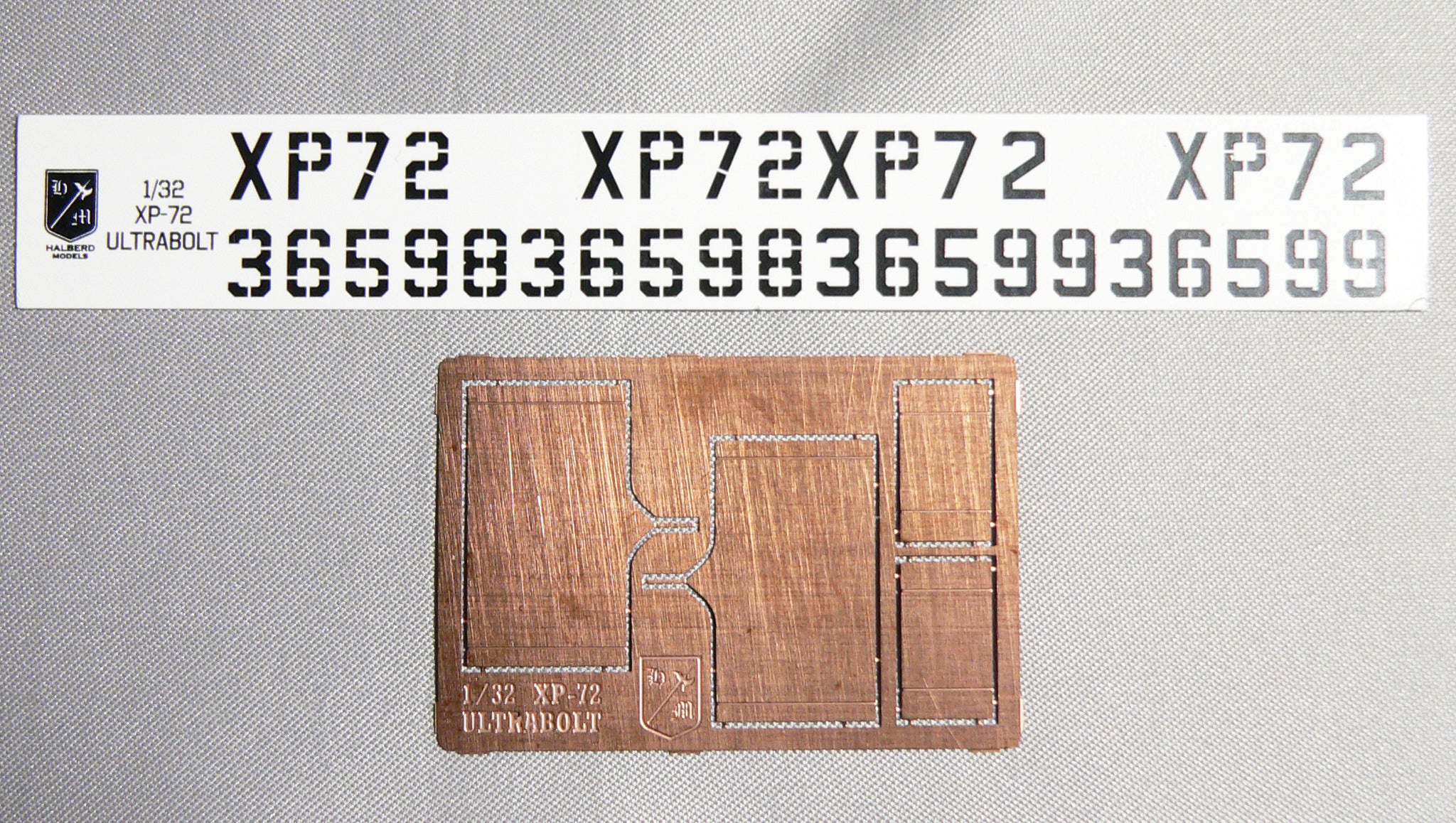 Republic XP-72 Ultrabolt conversion set for Hasegawa kit P-47D Thunder ...