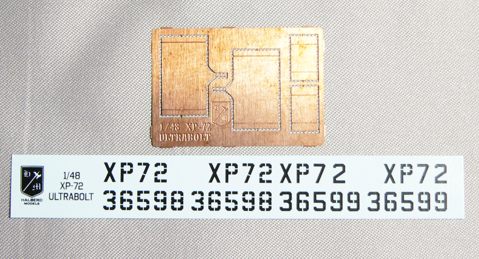 Republic XP-72 Ultrabolt conversion set for Tamiya kit P-47D Thunderbo ...