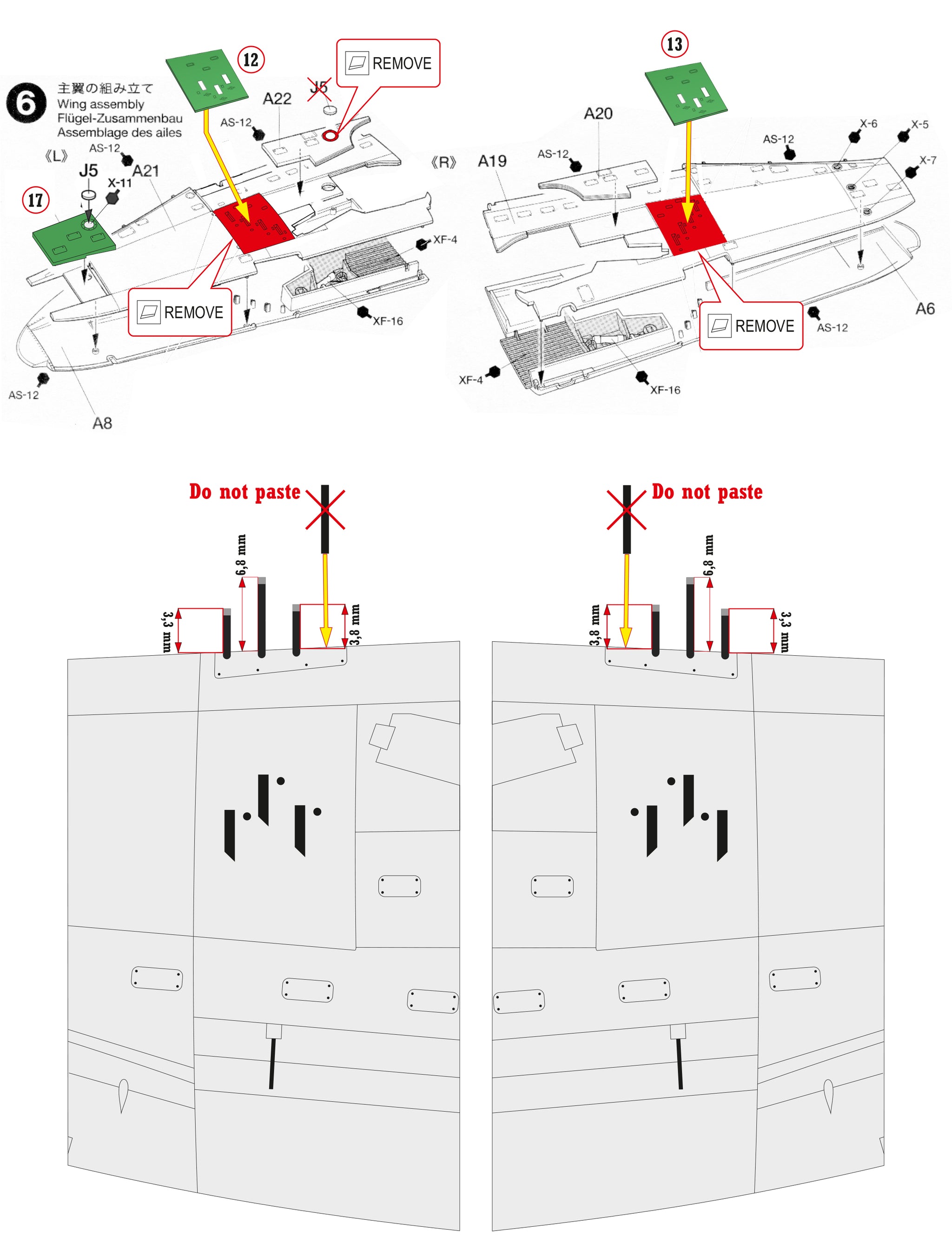 Republic XP-72 Ultrabolt conversion set for Tamiya kit P-47D Thunderbo ...