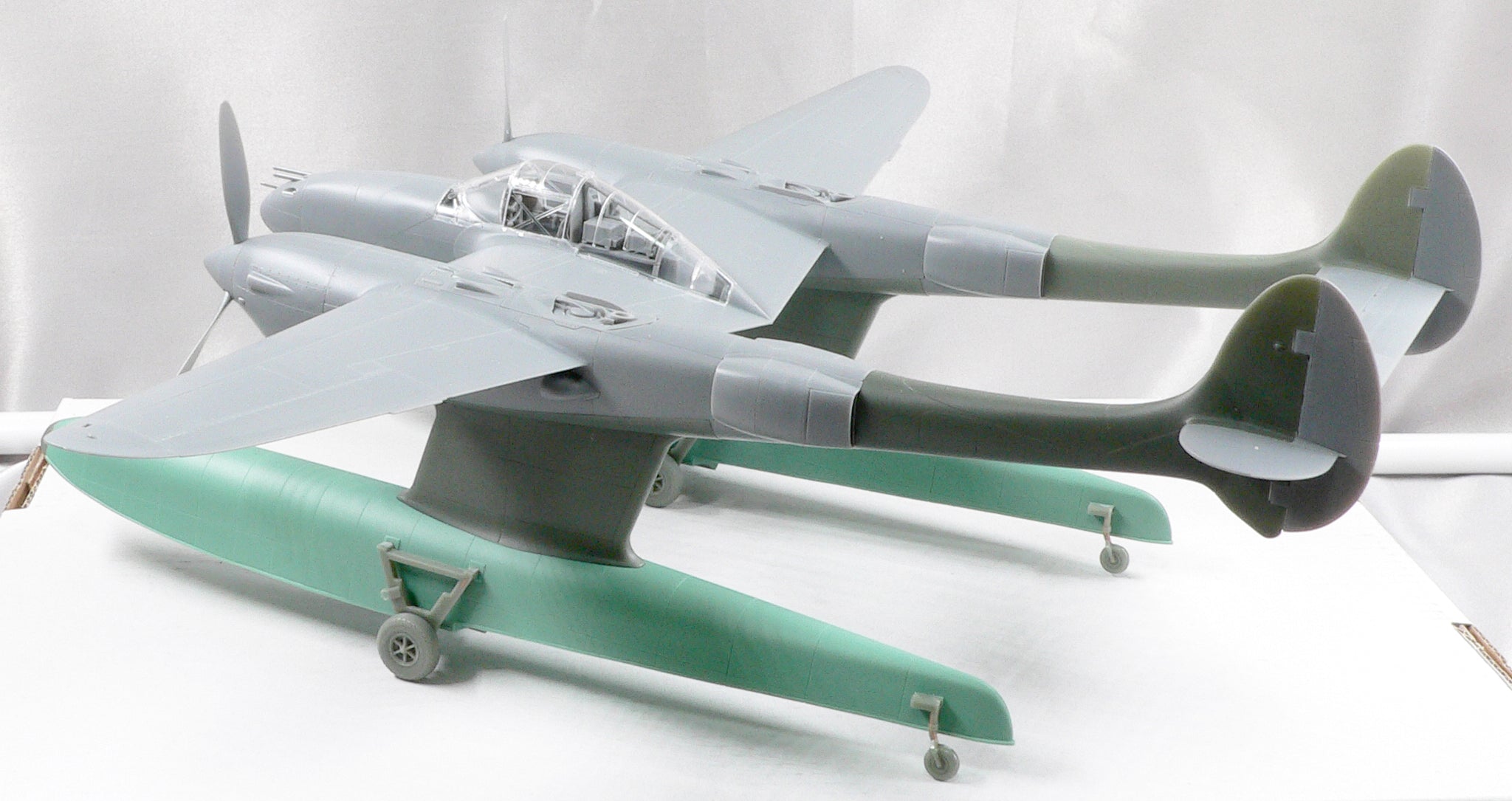 P-38 Floatplane conversion set for Tamiya kit P-38F/G 1/48 scale ...