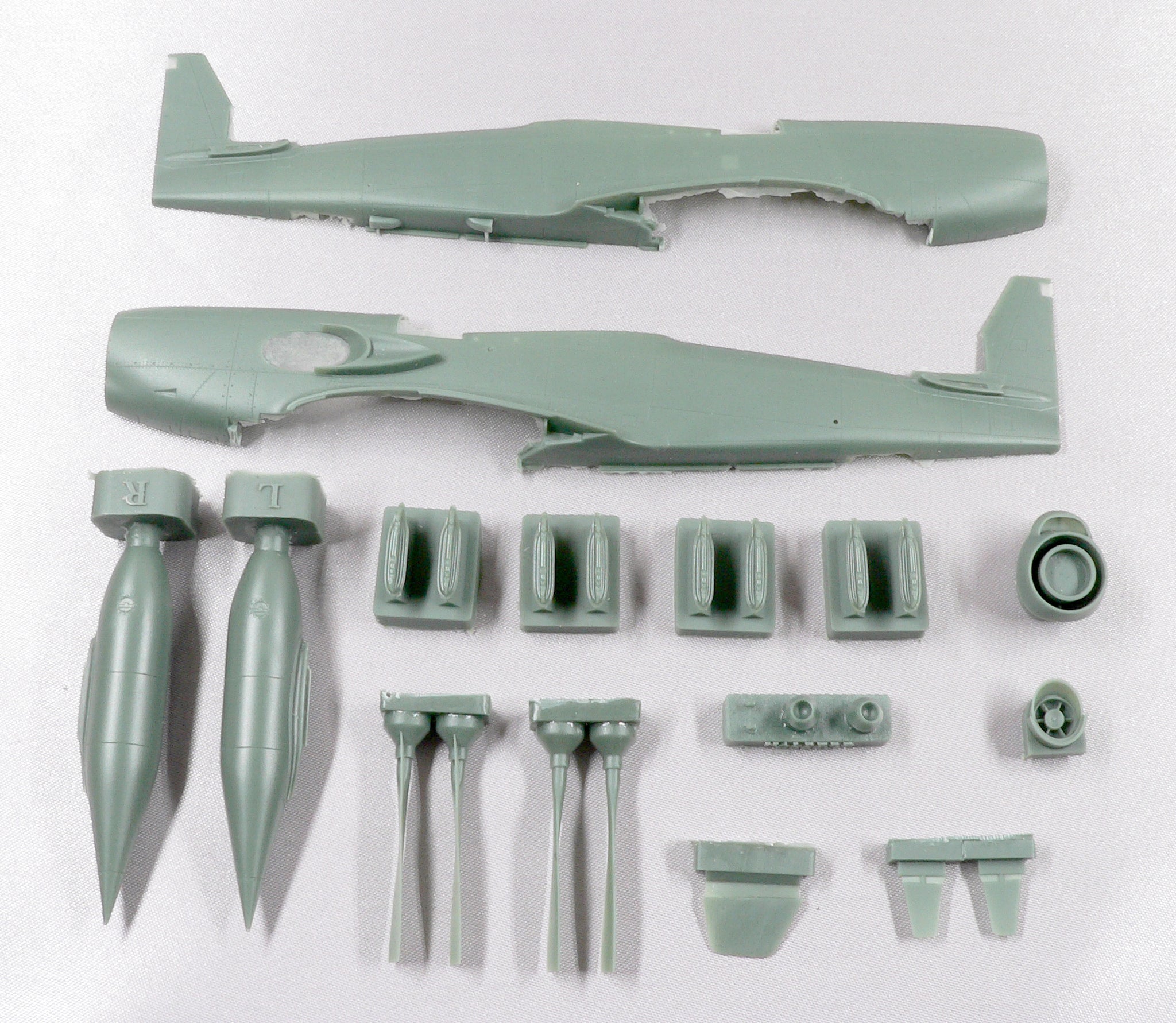 Piper Enforcer (model 1971) conversion set for Eduard kit P-51D 1/48 s ...